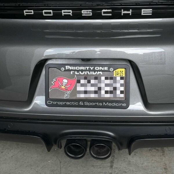 Custom Laser Engraved License Plate Covers | Frames - Etsy