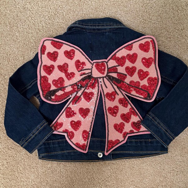 Preppy Football Bow Iron on Patch| Football Bow Iron on Patch ...