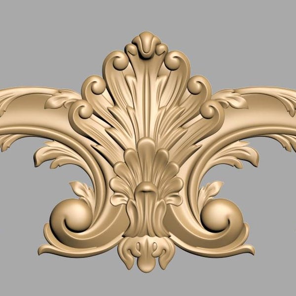 Base Deco 3D STL Models for CNC Router Aspire Artcam Engraver Milling ...