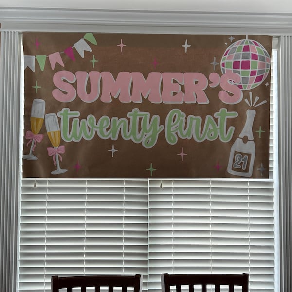 Hand Painted Custom Party Banner, Hand Painted Banner, Hand Painted ...