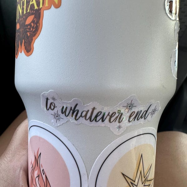 To Whatever End Sticker - Etsy