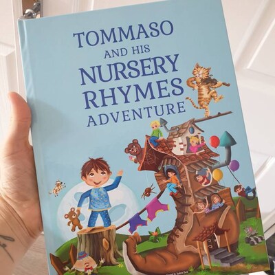 Personalised Book of Nursery Rhymes & Poems for Newborns and Toddlers ...