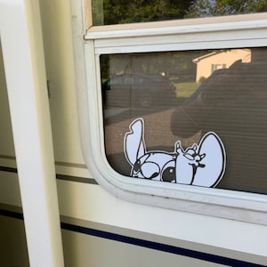 Stitch Svg, Stitch Window Decal Svg, - Etsy