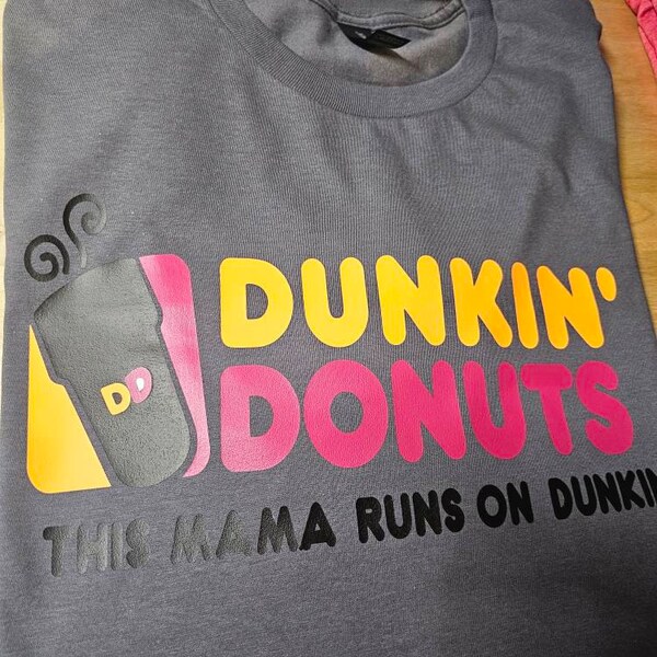Dunkin Donuts, Dunkin Coffee Circle, SVG, DXF, EPS, Clipart, Svg ...