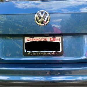 Customized Heavy Duty License Plate Frame Laser Engraved - Etsy