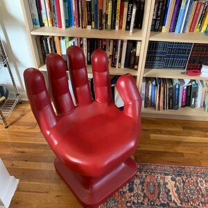 Dark Red RIGHT Hand Shaped Chair 32 Tall Adult Size | Etsy