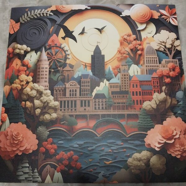 Papercut Germany - 2D - 2025 Wall Calendar (11" X 8.5") - Etsy