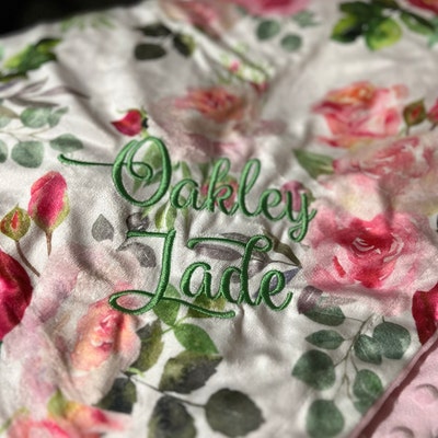 Emily Monogram Set Numbers Only 6 Sizes READ SIZING INFO - Etsy