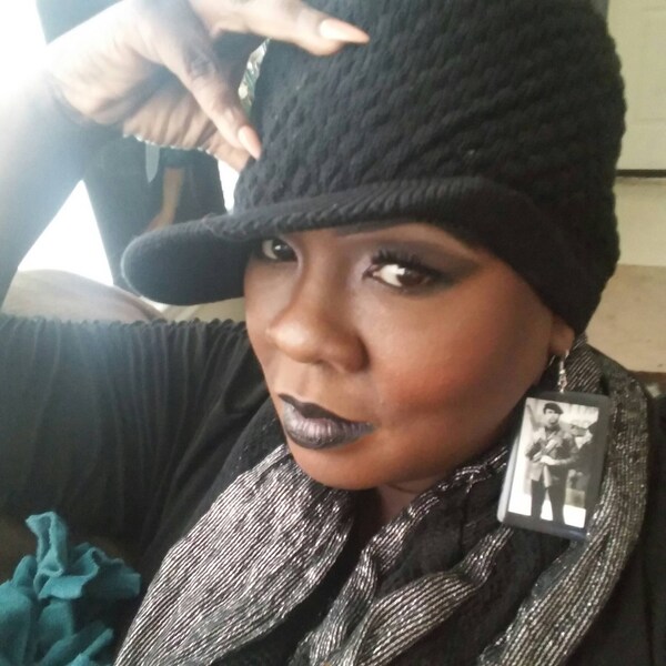 Hand Painted Adinkra Earrings on Coconut Shell Mmere Dane Time Changes ...