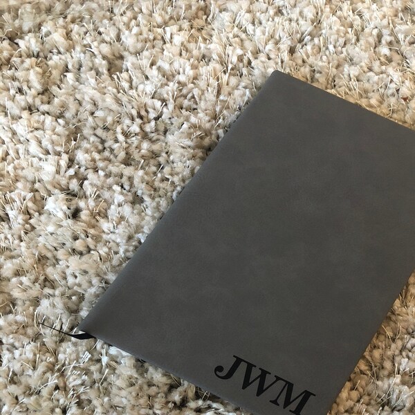Personalized Writing Journal, Personalized Leather Notebook, Lined ...
