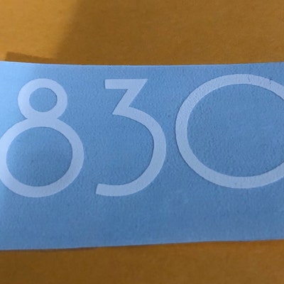 House Number Decal, Home Address Front Door Decal, Mailbox Number ...