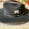 Custom Mens Rock N Roll Fedora Distressed, Southern Rocker Men Hat ...