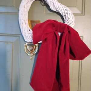 40" Chocolate Brown Velvet Bow Wreath Bow Christmas Bow - Etsy