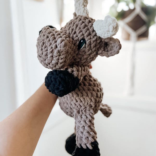 Bundle Moose the Moose Crochet Pattern | Crochet Moose Pattern | Low Sew Pattern | Crochet ...