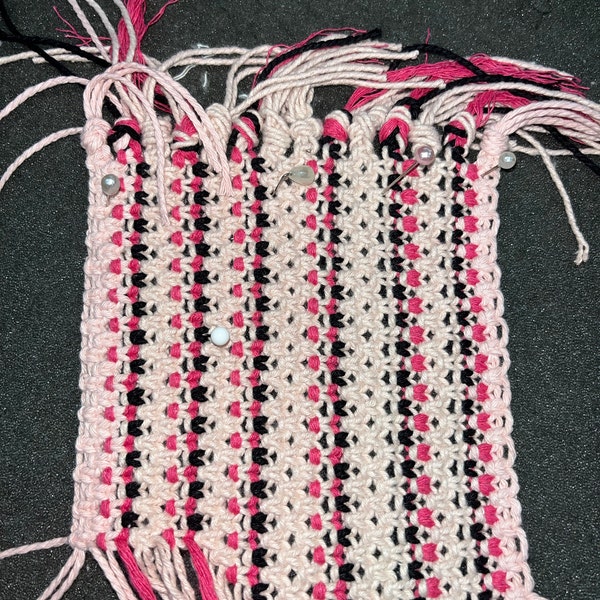 Sun & Moon Macrame Hanger Bundle Wall Hanging Base Set Cloud Ornament ...