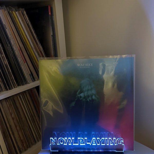 Now Playing Record Holder Stand Gift,now Spinning Vinyl Record Display ...