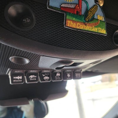 Custom Upfitter AUX Switch Decals Stickers Labels Fits: - Etsy