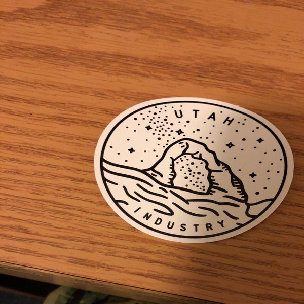 Utah Sticker | Utah Decal | Multiple Sizes | Bumper Sticker | Water ...
