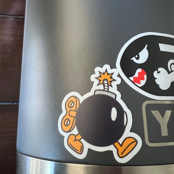 Nintendo Star Vinyl Die-cut Sticker | Retro Video Game Stickers - Etsy