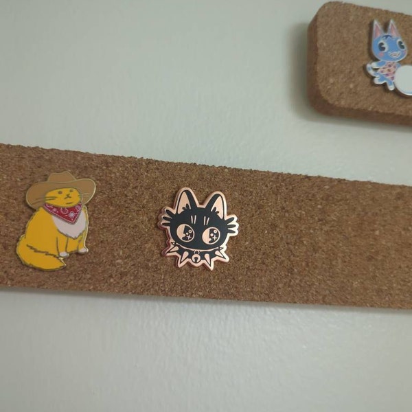 Spooky Black Cat Hard Enamel Pin, Cute Haunted Jack-o-lantern Pin, Fall Glow in the Dark Ghost ...