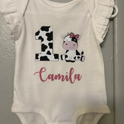 Cow Number Two Birthday Svg 2nd Birthday Svg Cow Print Svg Birthday ...