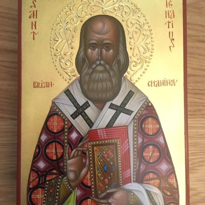 Saint Abigail Icon, St. Gobnait Icon, Deborah Religious Icon, Icon Hand ...