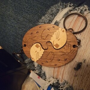 Interlocking Cat Trio Keychains Family, Friendship, Poly Relationship ...