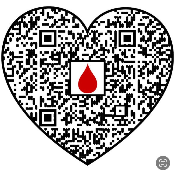 Custom Heart QR Code Generator: Scannable Digital Code (PNG) - Etsy