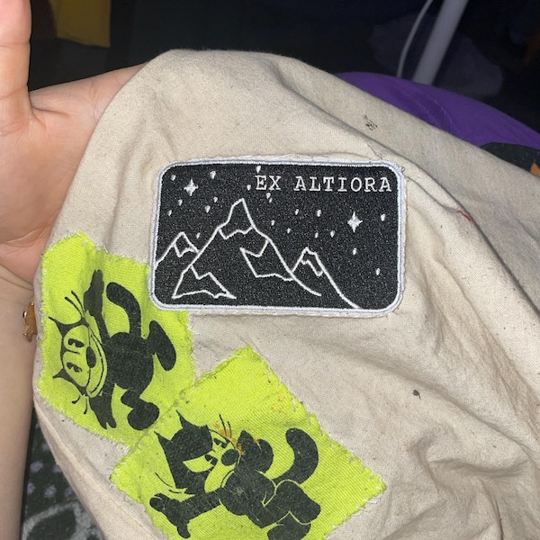 Spooky Archives Ex Altiora Patch - Etsy