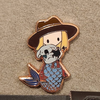 Aboriginal Mermaid of Australia Hard Enamel Pin, Indigenous Mermaid ...