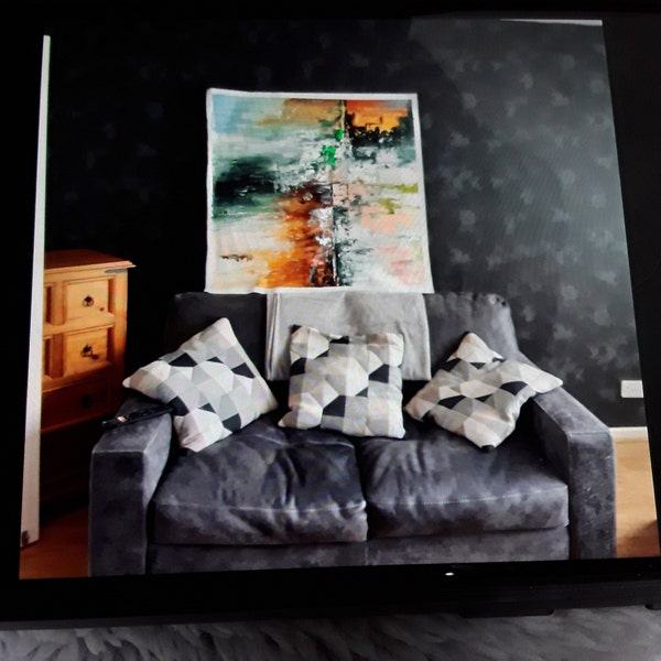 Original Abstract Canvas Art,large Abstract Canvas Art,oil Abstract ...