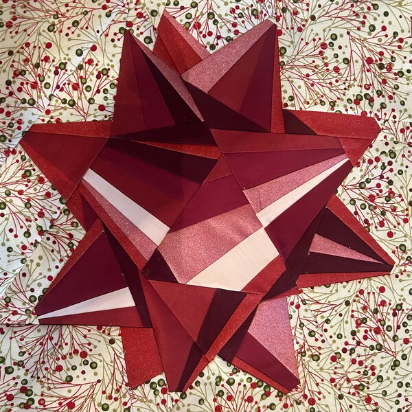 Gift Bow FPP Pattern--paper Piecing Quilt Block - Etsy Canada