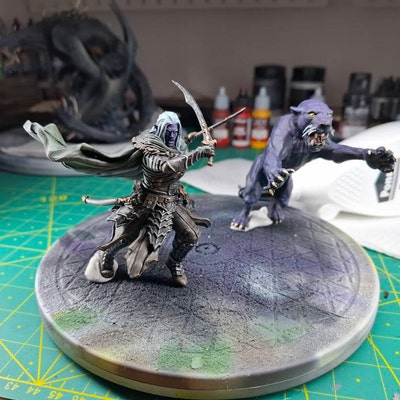 Griffon With Paladin Fighter Knight Rider 28mm and 32mm Scale Griffon ...