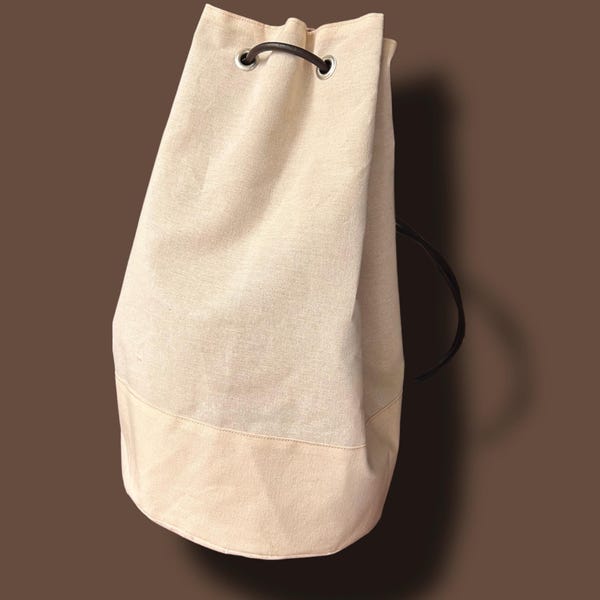 2 Sizes | Utility Tote Bag PDF Sewing Pattern and Tutorial | Instant ...