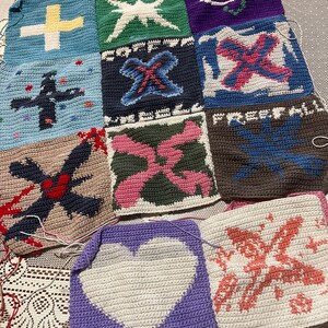 Power Poof Jeans Crochet Grid Patterns - Tapestry Crochet - Etsy