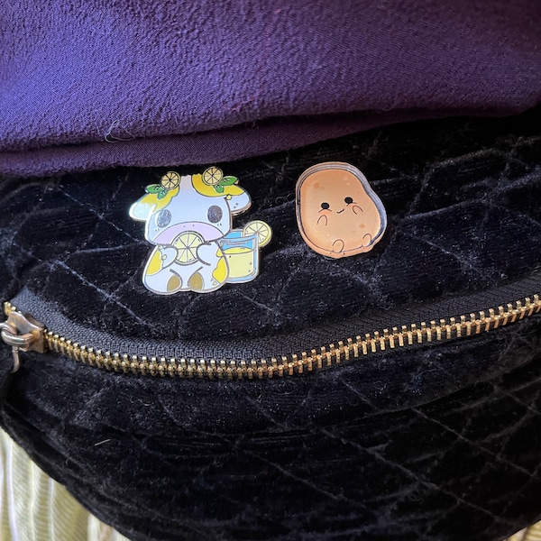 Spud the Happy Potato - 0.95" | Enamel Pin, Acrylic Pin, Lapel Pin ...