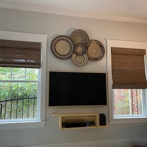 Binga Wall Basket Boho Rwanda Basket Gallery for Unique | Etsy