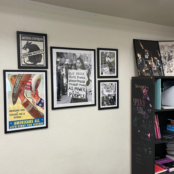 All Power to the People, Activist Poster, Equality Art, Girl Power Wall ...