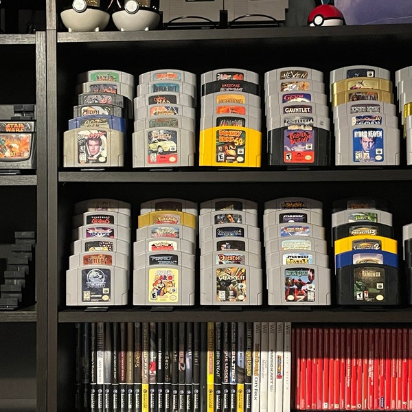 40-pack of Retro Game Stands displays 240 Games - Etsy