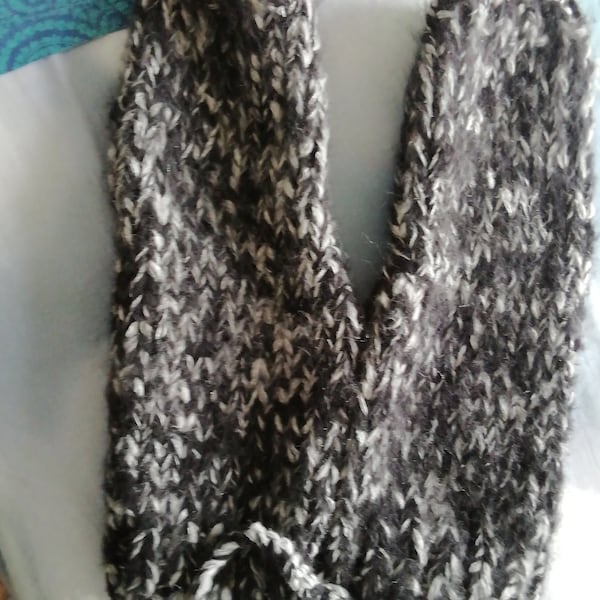 2 Kg Leggings Extra Itchy Scratchy Chunky Knit Wool Trousers Thick Wool ...