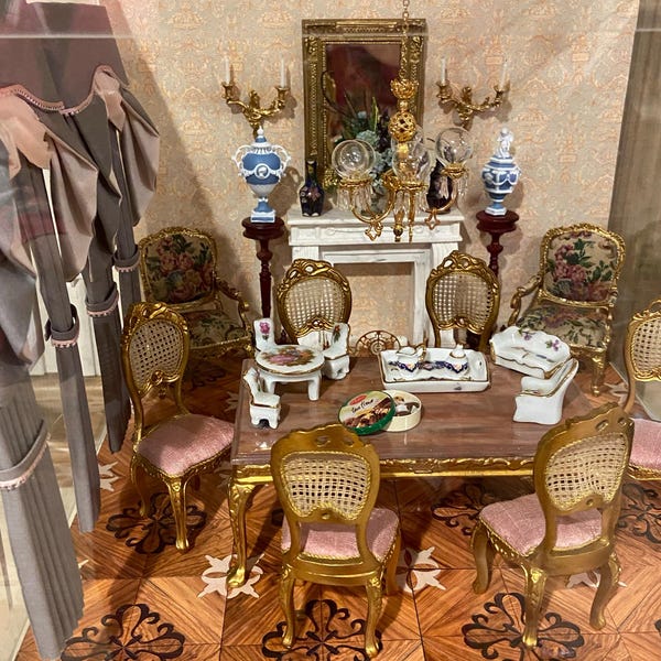 Miniature Stone Tiles, Crafts Wall Mosaics, 1:12 Scale Small Square ...