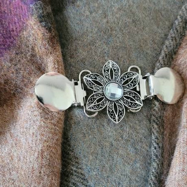 Unusual Scarf With Elephants. Front and Back in Different Colors. This ...