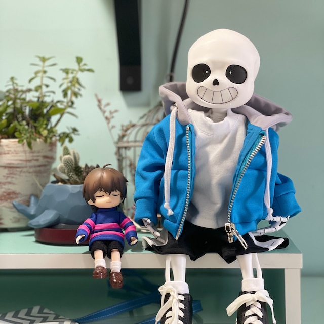 Undertale Sans doll by InventoryInLim on Etsy