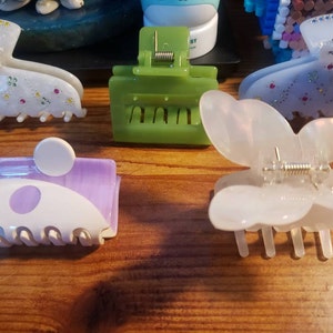 Transparent Mermaid Hair Claws Shiny Hair Claws for Women | Etsy