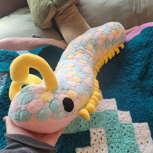 Rainbow Centipede Plush, Centipede Toy, Plush Bug, Plush Insect ...