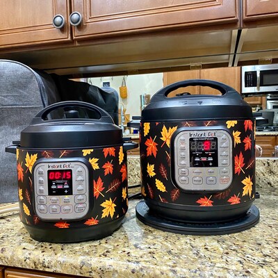 Fall Leaves Wrap Instant Pot Wrap. Premium Non-adhesive - Etsy