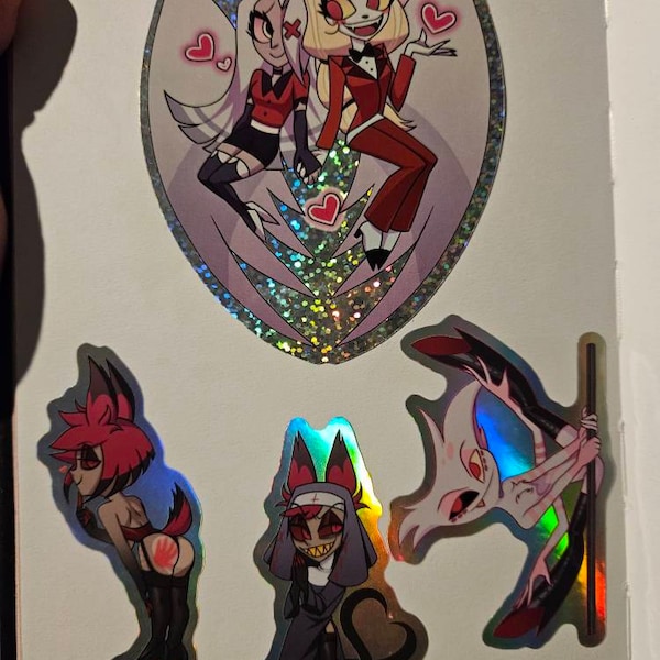 Hazbin Hotel Radioapple Chibi Dance Pin Lucifer Alastor PREORDER - Etsy