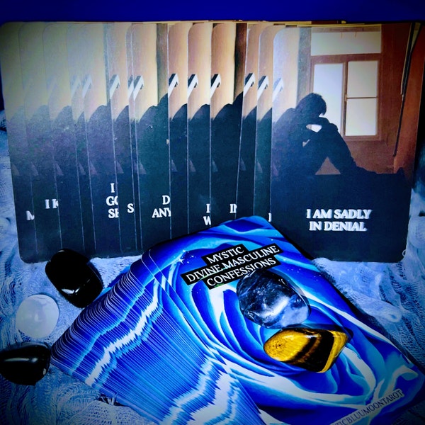 Mystic DM Oracle Deck Confessions Messages Deck Twin Flame Deck Love ...