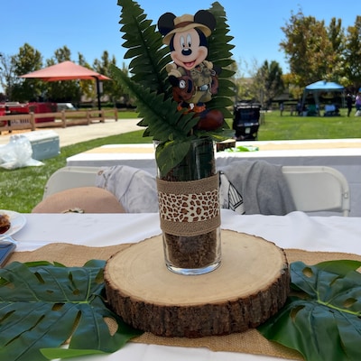 Mickey Mouse Safari Centerpice - Etsy