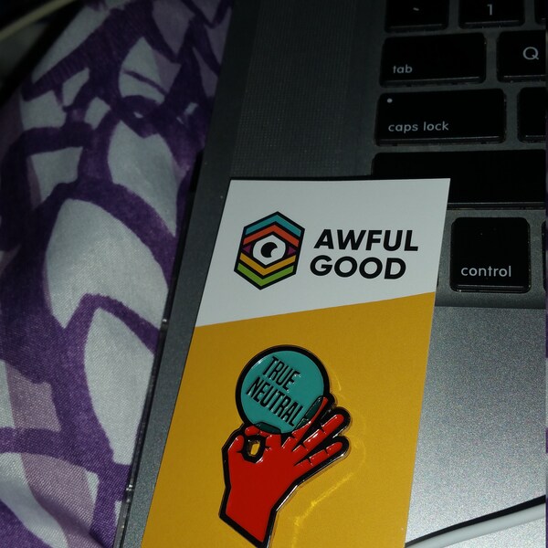 Chaotic Good RPG Alignment 1.25 Enamel Pin - Etsy